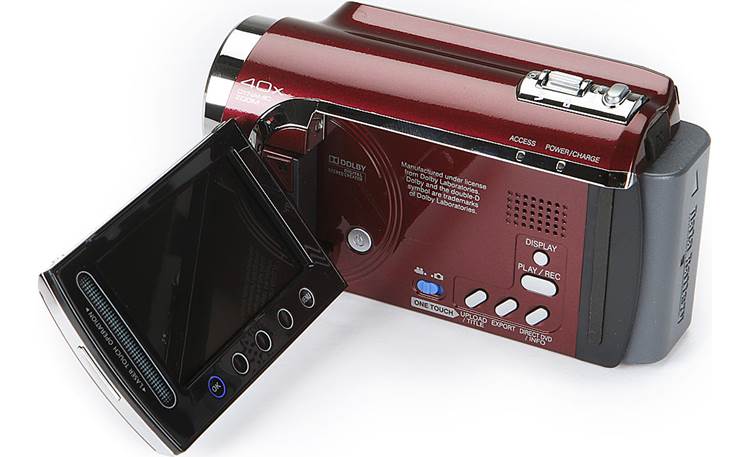 JVC GZ-MG630 Everio G (Red) 60GB hard disk drive/micro SDHC™ memory ...