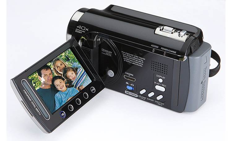 JVC GZ-MG670 Everio G 80GB hard disk drive/micro SDHC™ memory card ...