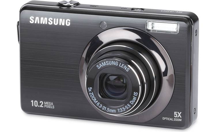 Samsung SL420 Digital Camera Package 10.2-megapixel camera in black ...