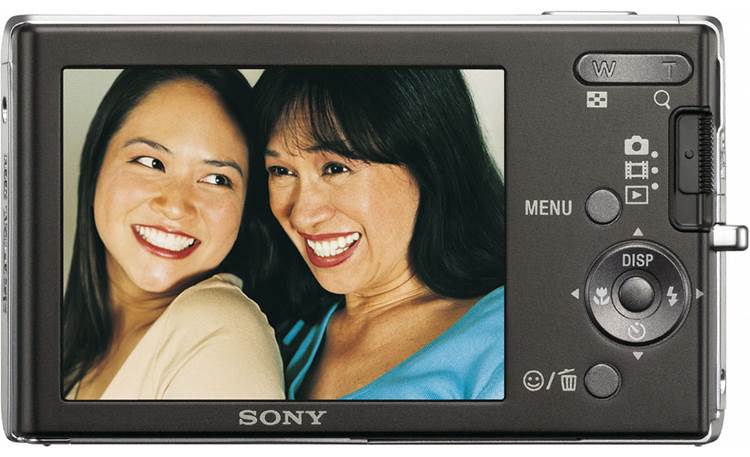 Sony DSCW190 Digital Camera- Black 12MP, 3X, 2.7" at Crutchfield