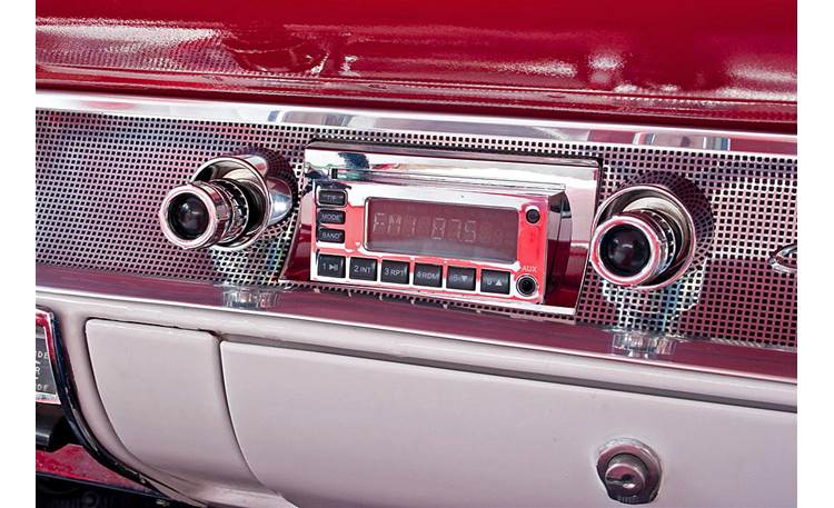 Retrosound Model One (Chrome) Digital media receiver for classic cars — available in black and ...