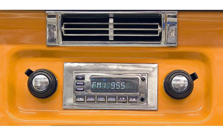 Retrosound Model One (Chrome) Digital media receiver for classic cars — available in black and ...