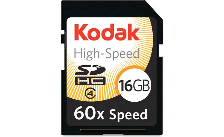 Kodak High-speed SDHC Memory Card (16GB) Speed Class 4 at Crutchfield
