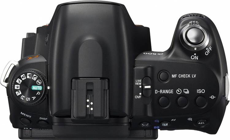 Sony Alpha DSLR-A500 (Body only) 12.3-megapixel digital SLR camera at ...