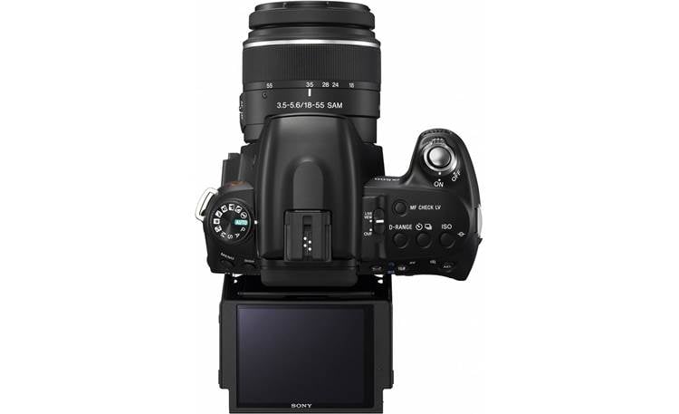 Sony Alpha DSLR-A500 Kit 12.3-megapixel digital SLR camera with 18-55mm ...