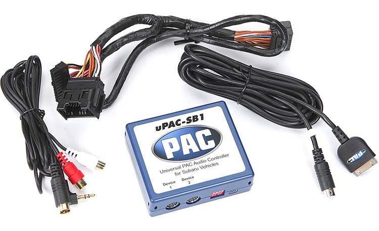 PAC iPod® Adapter for Subaru Control your iPod and add an aux input to select 2008-up Subarus ...