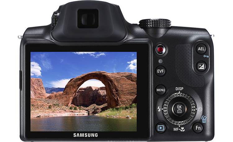 Samsung HZ25W 12.4-megapixel digital camera with 24X optical zoom at ...