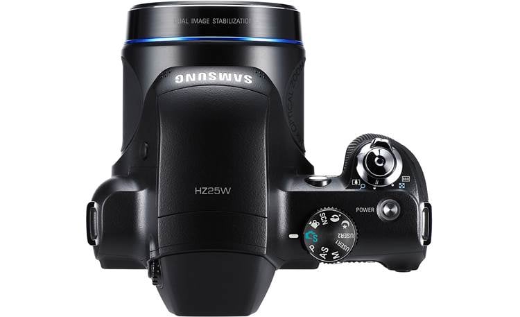 Samsung HZ25W 12.4-megapixel digital camera with 24X optical zoom at ...