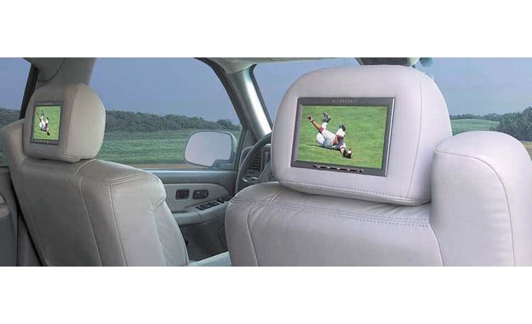 Vizualogic Video Headrests Package Two Light Cashmere headrests with 7 ...