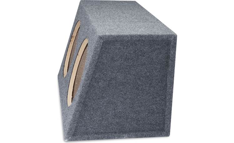 Bazooka BU-WB1-2x12 Sealed dual 12" subwoofer enclosure at Crutchfield