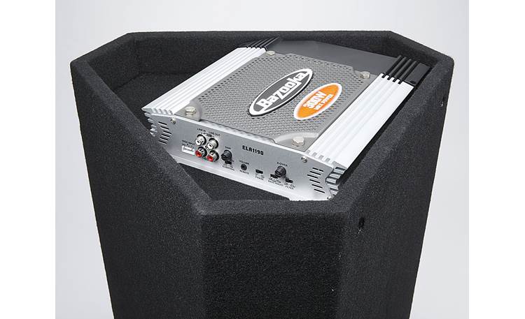 Bazooka ELTVB10190PP "Party Pack" powered subwoofer — ported enclosure ...