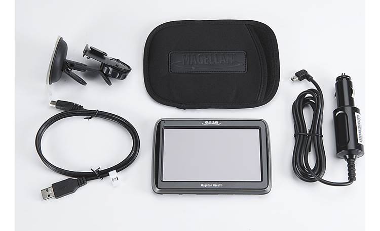 Magellan Maestro 4700 Portable navigator with voice command at Crutchfield