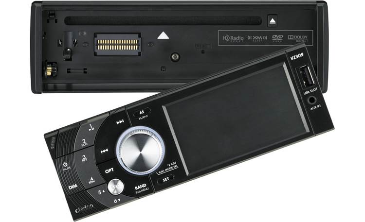 Clarion VZ309 DVD receiver at Crutchfield