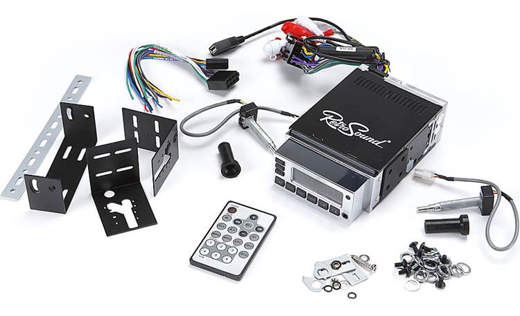 Retrosound Model One (Chrome) Digital media receiver for classic cars — available in black and ...