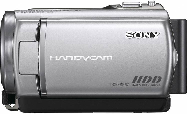 Sony DCR-SR67 Handycam® 80GB hard drive/Memory Stick® camcorder at Crutchfield