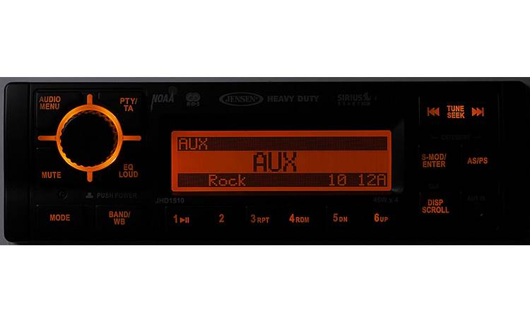Jensen Heavy Duty JHD1510 AM/FM/Weather Band receiver at Crutchfield