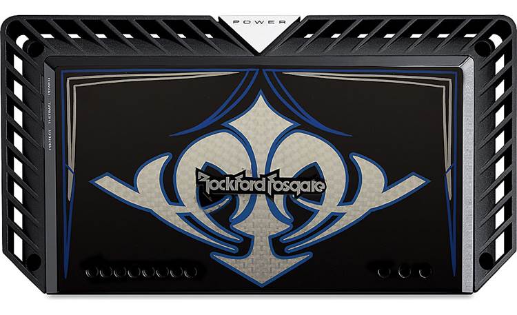 Rockford Fosgate T1500-1bdCP (Engine Turn) Power Series mono sub amplifier — 1,500 watts RMS x 1 ...