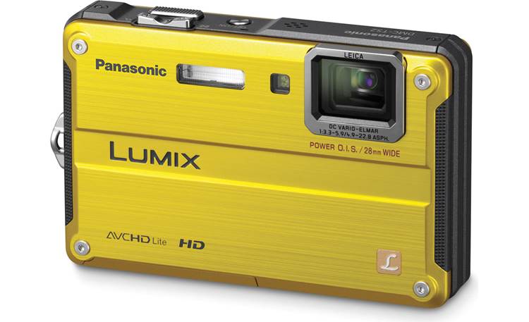 Panasonic Lumix DMC-TS2 (Yellow) 14-megapixel waterproof and shockproof ...