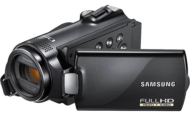 Samsung HMX-H205 HD camcorder with 32GB flash memory at Crutchfield