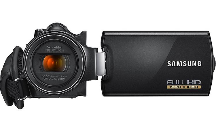 Samsung HMX-H205 HD camcorder with 32GB flash memory at Crutchfield