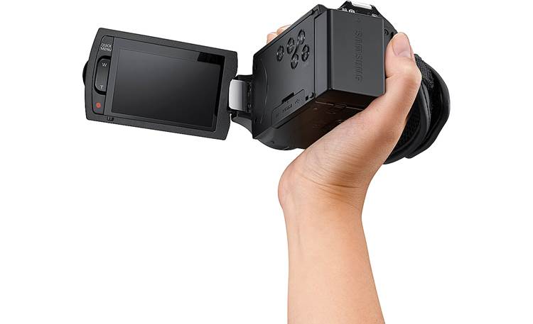 Samsung HMX-H205 HD camcorder with 32GB flash memory at Crutchfield