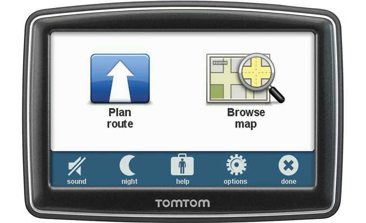 TomTom XL 350 Portable navigator at Crutchfield