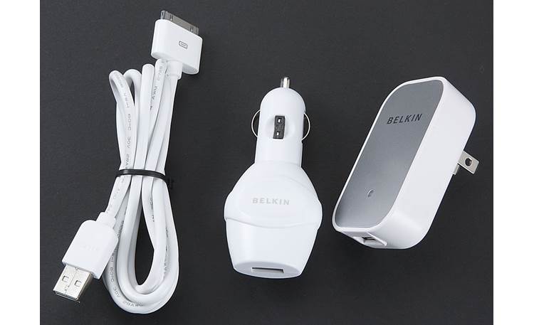 Belkin iPod® Home and Car Charging Kit at Crutchfield