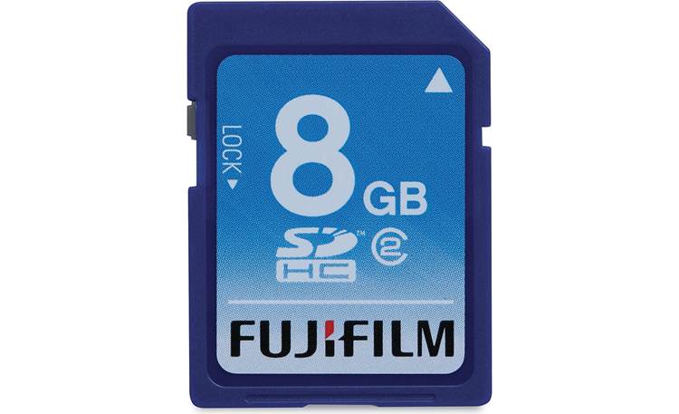Fujifilm SDHC Memory Card (8GB) Speed Class 2 at Crutchfield