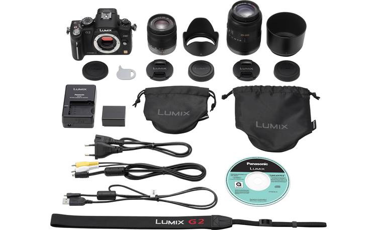 Panasonic DMC-G2 (Black) 12.1-megapixel digital camera with 14-42mm ...