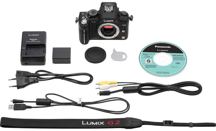 Panasonic DMC-G2 (Black) 12.1-megapixel digital camera with 14-42mm ...