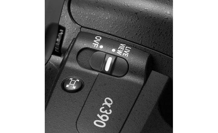 Sony Alpha DSLR-A390 Kit 14.2-megapixel digital SLR camera with 18-55mm ...