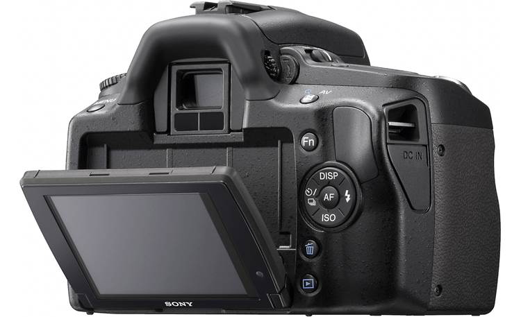 Sony Alpha DSLR-A390 Kit 14.2-megapixel digital SLR camera with 18-55mm ...