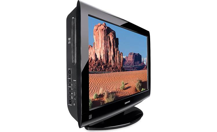 Toshiba 22CV100U 22" 720p LCD HDTV with built-in DVD player at Crutchfield