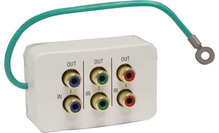 Panamax MD2-RCA Space-saving surge suppressor for a powered subwoofer ...