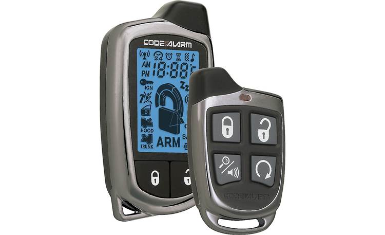 Code Alarm CA6550 2-way LCD remote start/keykess/security at Crutchfield