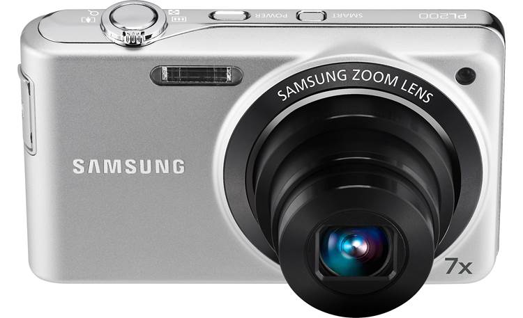 Samsung PL200 (Silver) 14.2-megapixel digital camera with 7X optical ...