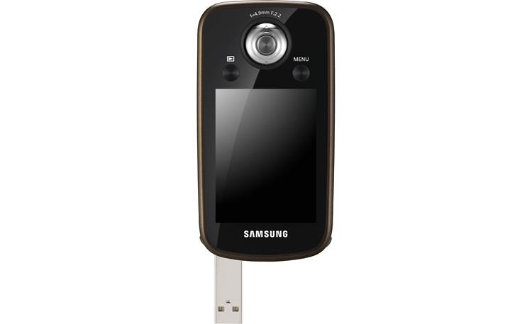 Samsung HMX-E10 (Black) HD digital pocket camcorder at Crutchfield