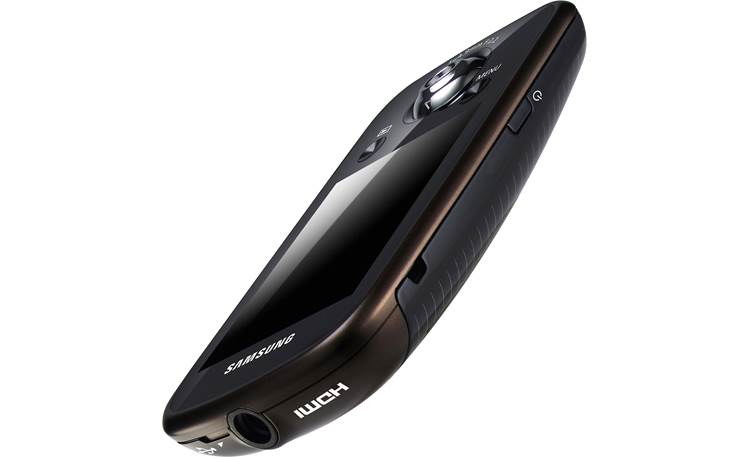 Samsung HMX-E10 (Black) HD digital pocket camcorder at Crutchfield