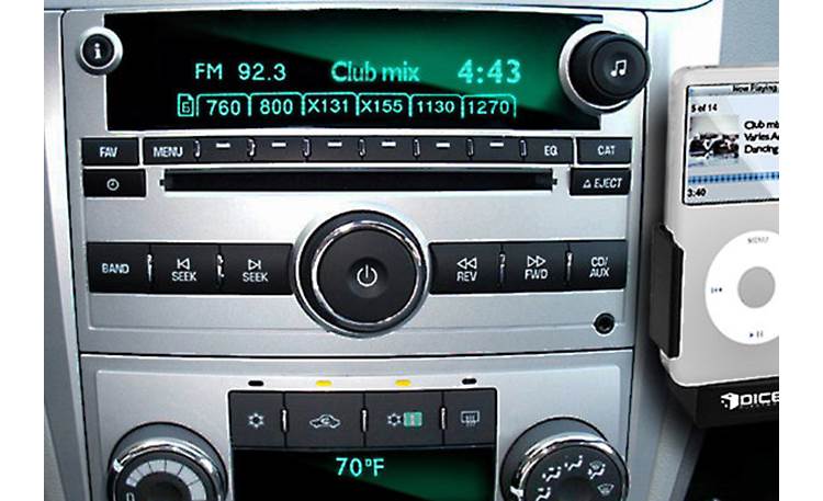 DICE FM Modulator Interface Connect your iPod®, iPhone®, a USB drive ...