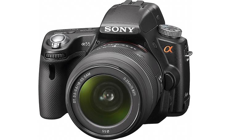 Sony Alpha SLT-A55VL 16.2-megapixel digital SLR camera with 18-55mm ...