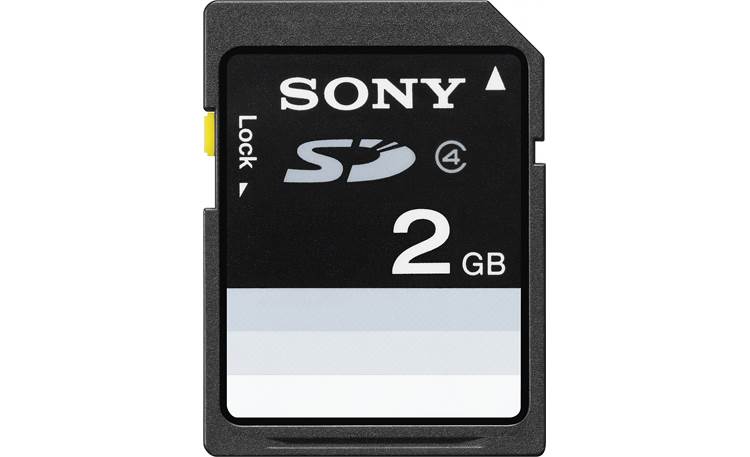 Sony SD Memory Card Speed Class 4 (2GB) at Crutchfield
