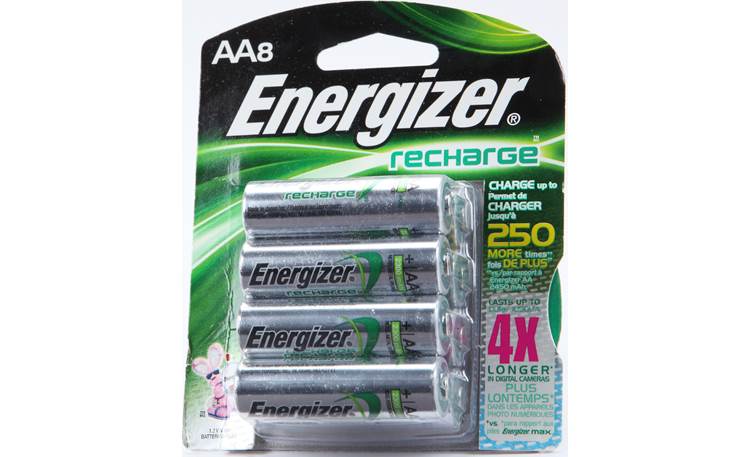 Energizer® e 2 ® "AA" Rechargeable Batteries (8-pack) at Crutchfield