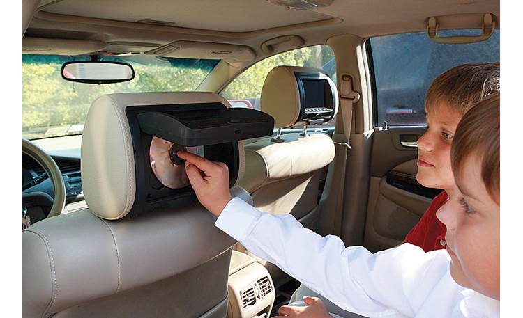 Concept CLD-700 Universal headrest with built-in 7" monitor and DVD ...