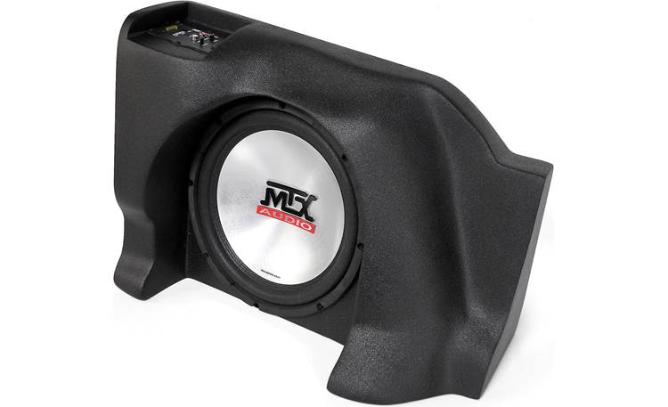 MTX ThunderForms Custom-fit subwoofer for 2007-up Chevy Silverado and ...