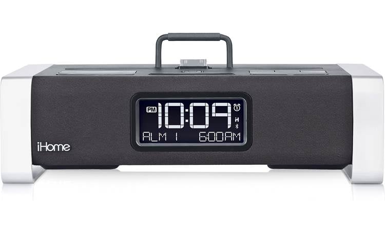 iHome iA100 FM clock radio with Bluetooth® for iPad™/iPod®/iPhone® at ...