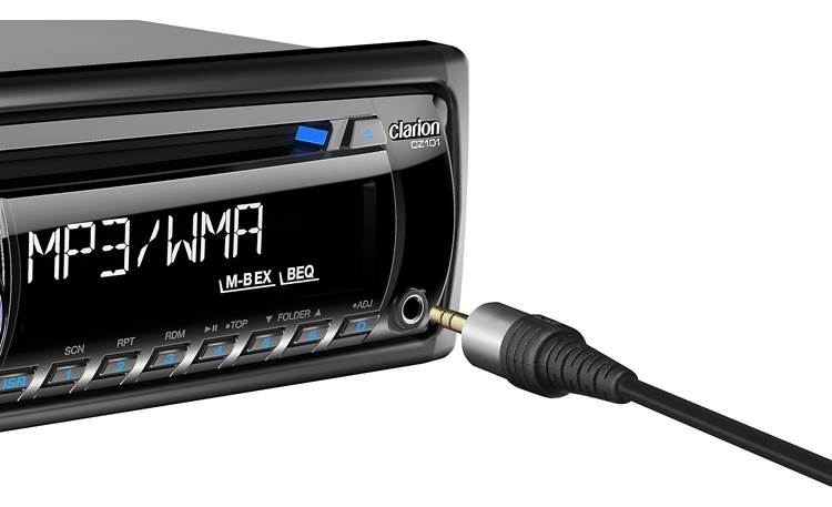 Clarion CZ101 CD receiver at Crutchfield