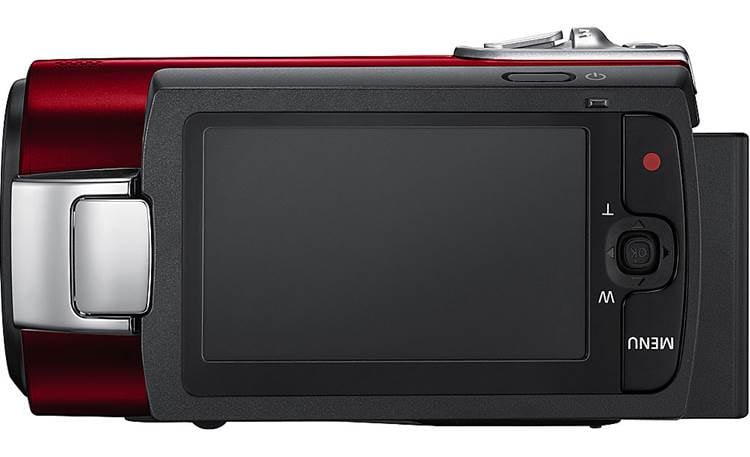 Samsung SMX-F40 (Red) Standard-definition camcorder with 52X optical ...