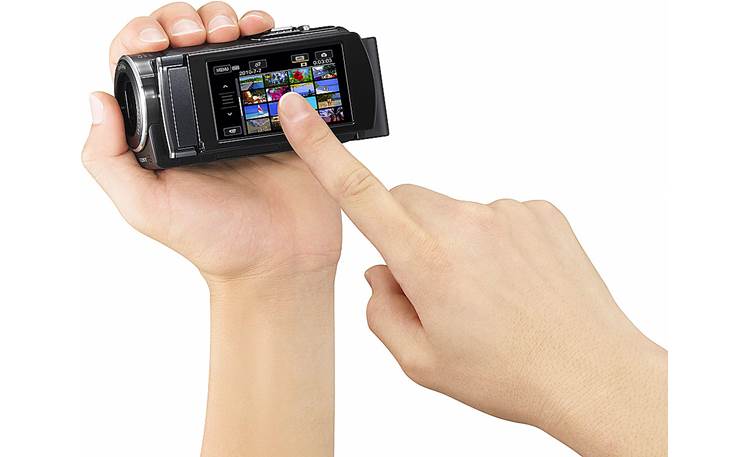 Sony HDR-CX150 Handycam® (Red) High-definition camcorder with 16GB ...