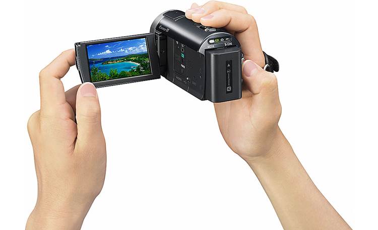 Sony HDR-CX300 Handycam® HD camcorder with 16GB flash memory at Crutchfield