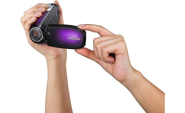 Samsung SMX-C20 (Red) Standard-definition digital camcorder at Crutchfield